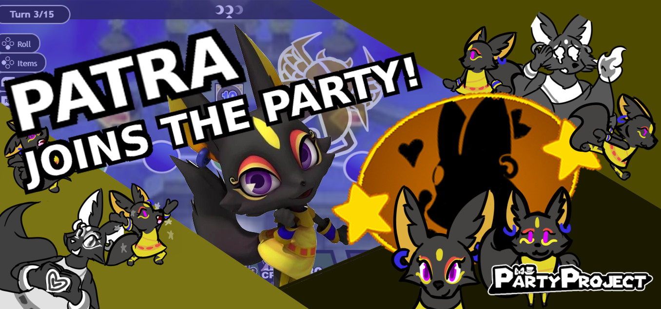 Patra from pacman party! Mod for Party Project | PProject Mods