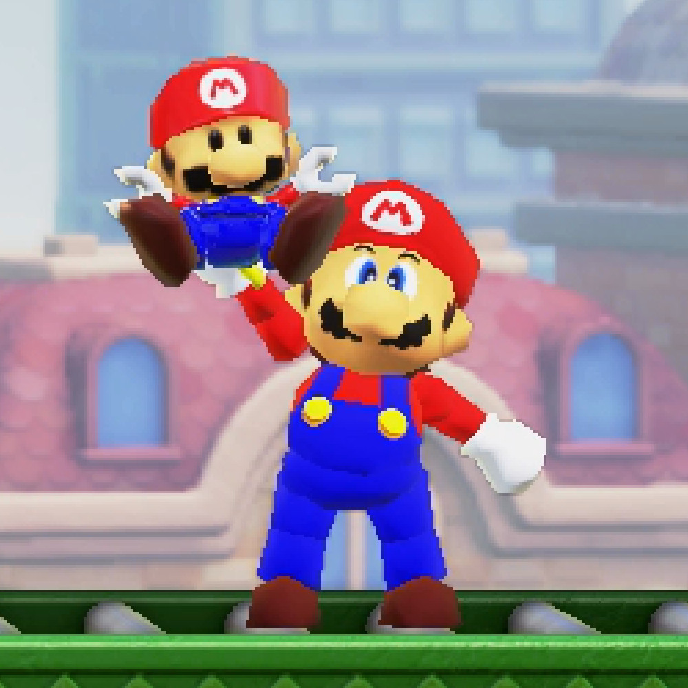 SM64 Mario & SM64 Mini Mario Mod for Mario vs Donkey Kong (Switch ...