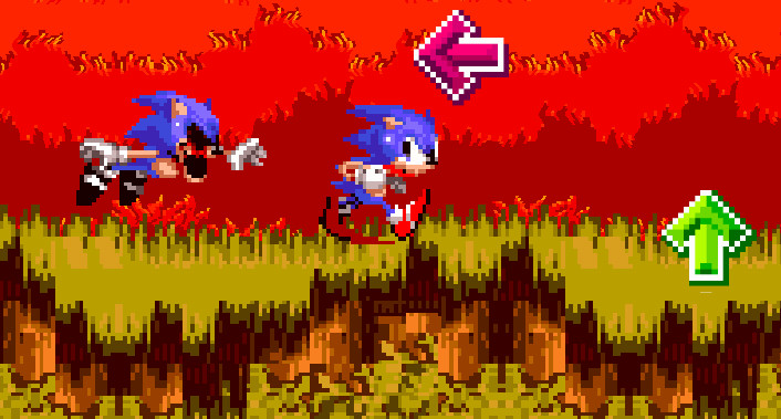 modSonic.EXE: Confronting Yourself Mod for Friday Night Funkin' | FNF Mods