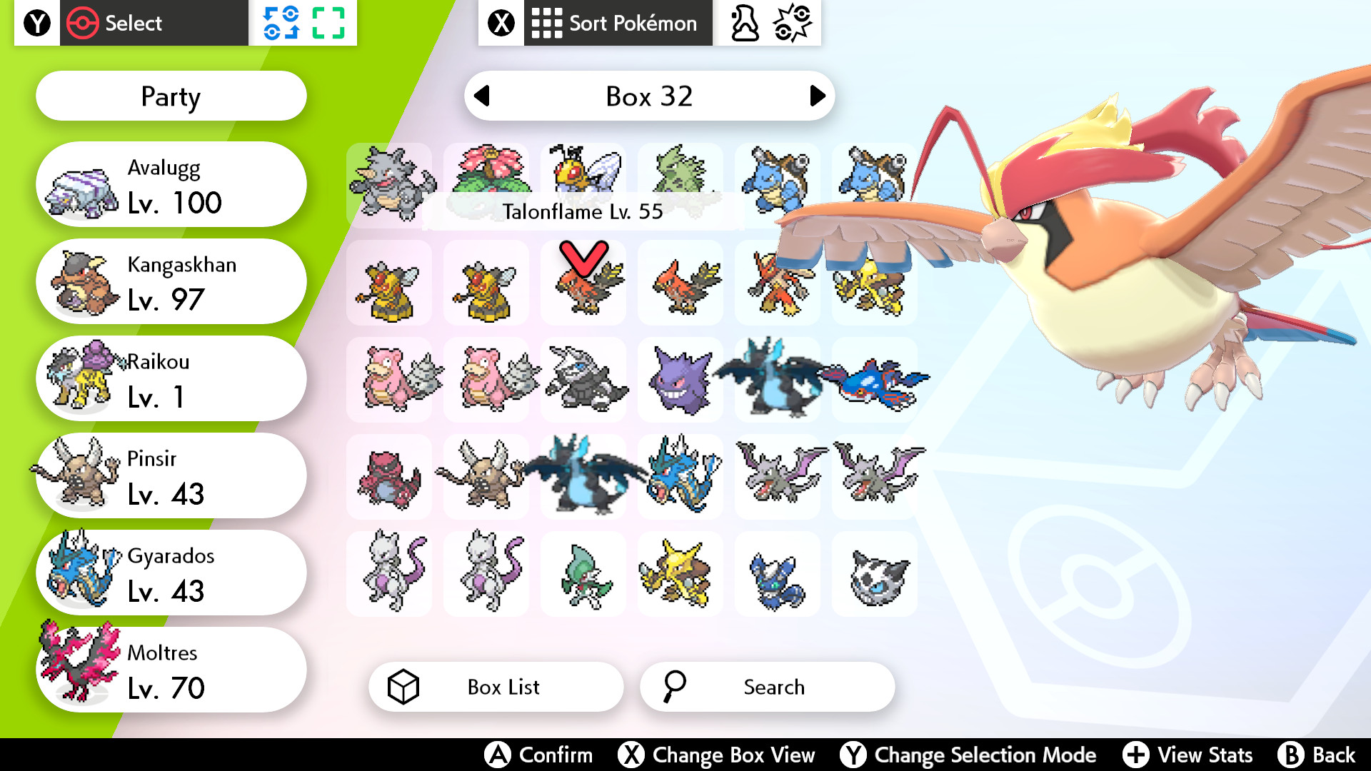 Mega Pidgeot Mod for Pokemon Sword & Shield | SWSH Mods