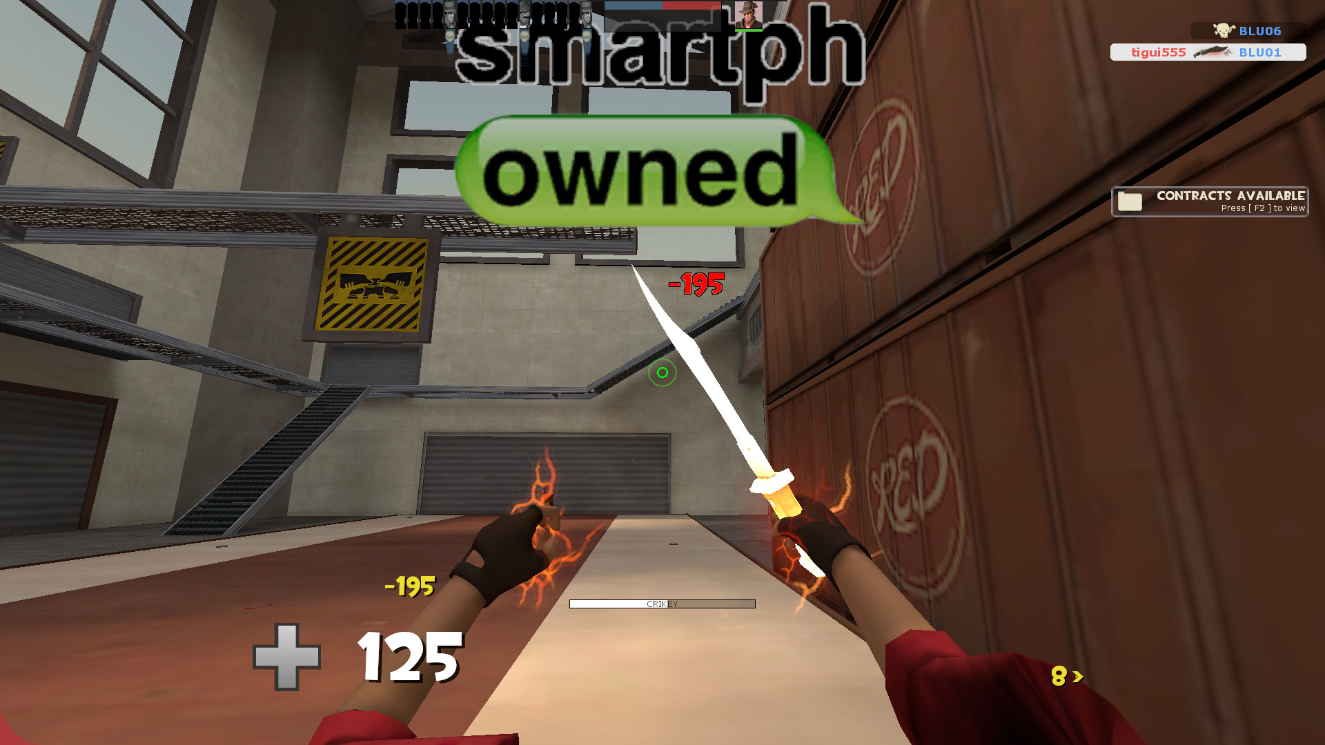 SmartphOWNED Crit/Minicrit Icon Mod for Team Fortress 2 | TF2 Mods