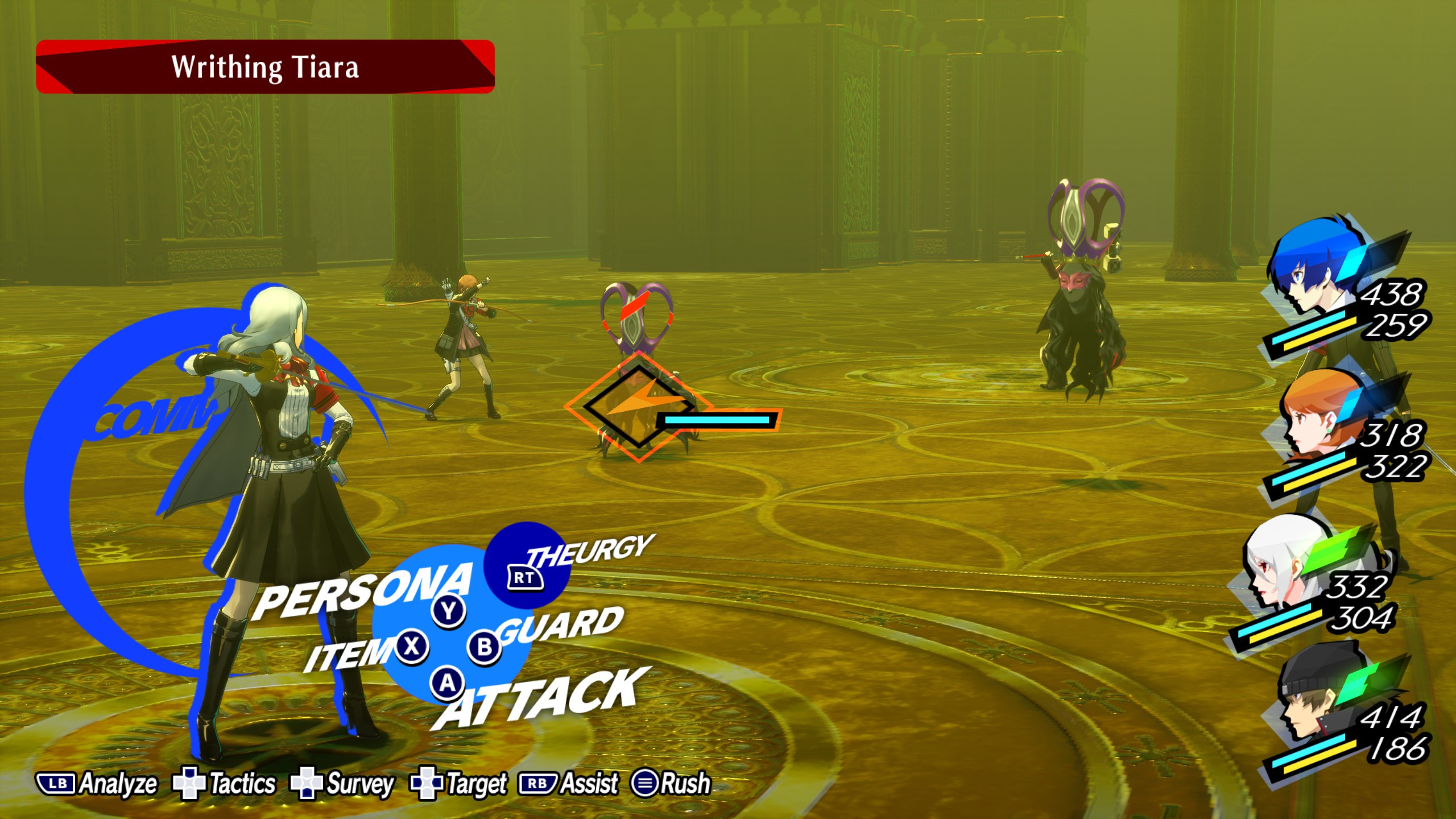 White Hair Mitsuru Mod for Persona 3 Reload | P3R Mods