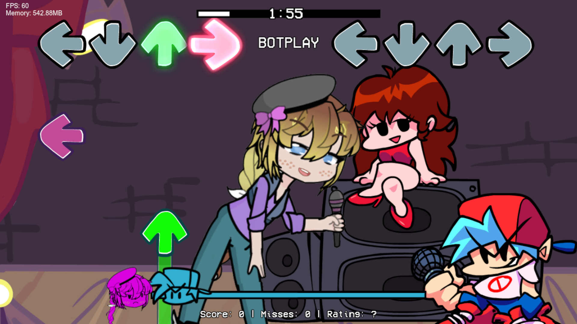 Gacha Night Rivals Mod for Friday Night Funkin' | FNF Mods