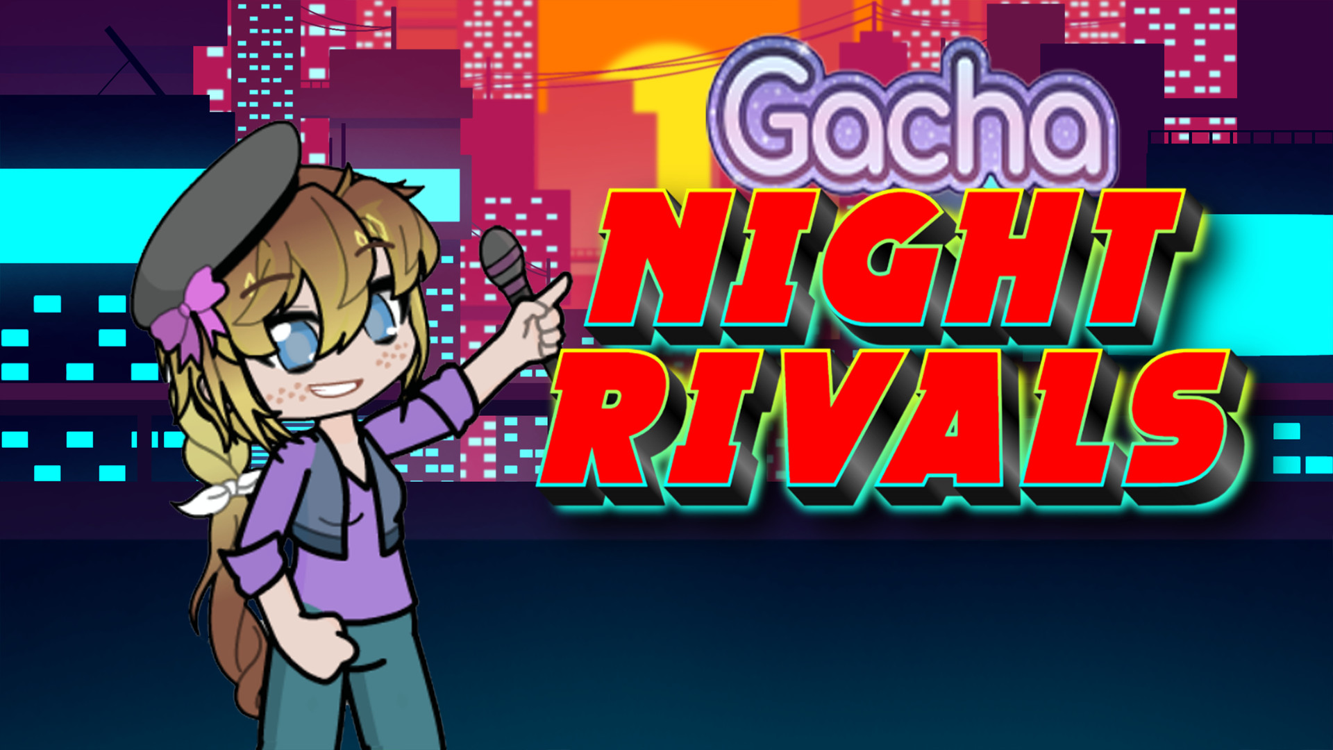 Gacha Night Rivals Mod for Friday Night Funkin' | FNF Mods