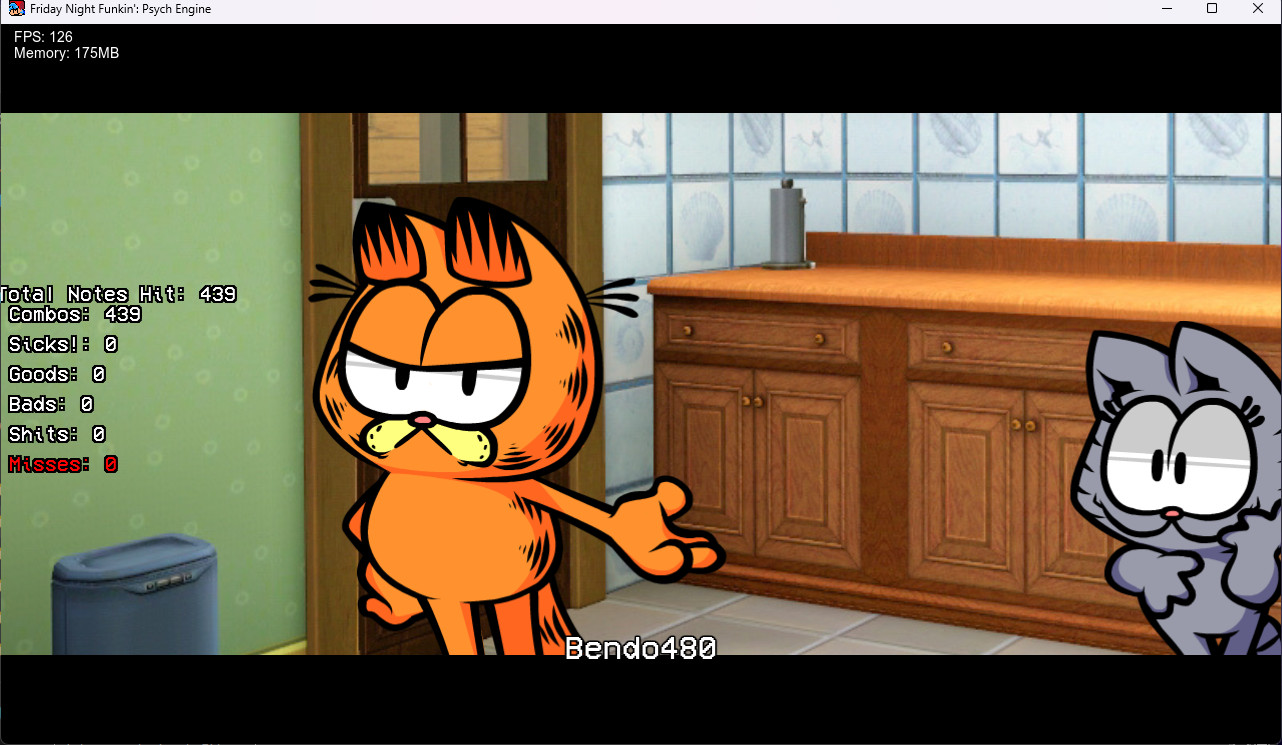 Silence but Garfield and Nermal sing it Mod for Friday Night Funkin ...