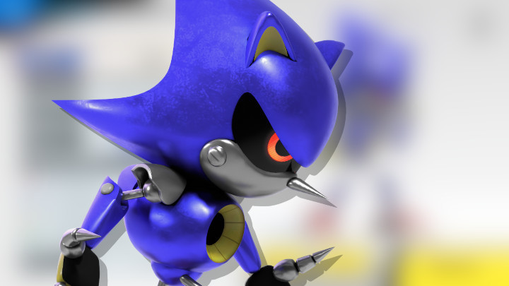 Metal Sonic (Runners) Mii Costume Mod for Super Smash Bros. Ultimate ...