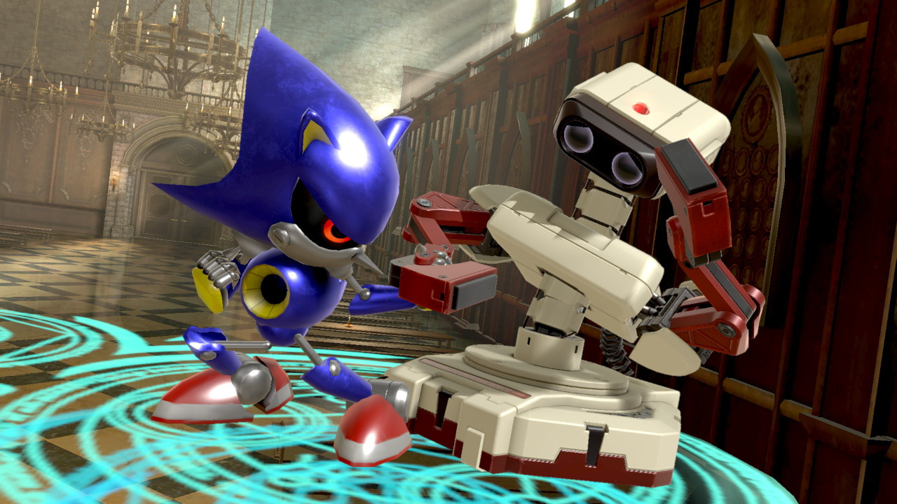 Metal Sonic (Runners) Mii Costume Mod for Super Smash Bros. Ultimate ...