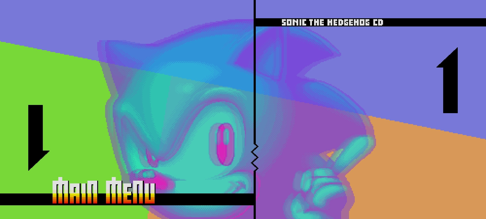 Menu rework for Sonic CD Mod for Sonic CD (2011) | SCD Mods
