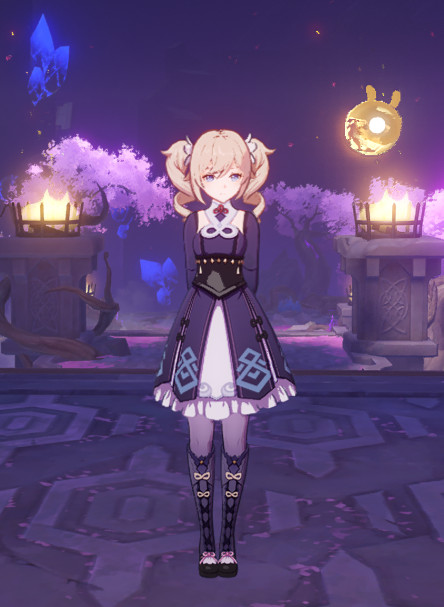 Barbara's new cute dress Mod for Genshin Impact | GI Mods