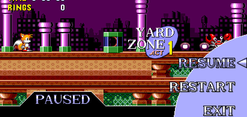 Yard Zone Mod for Sonic the Hedgehog Forever | S1F Mods