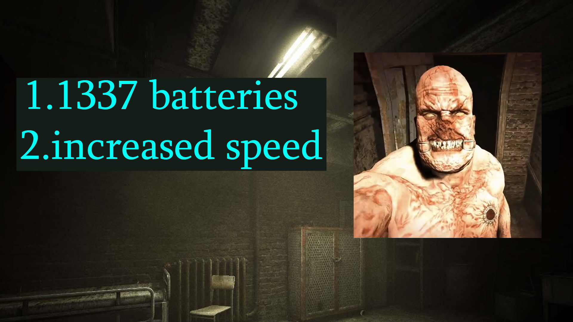 High speed & Infinite batteries Mod for Outlast | Outlast Mods