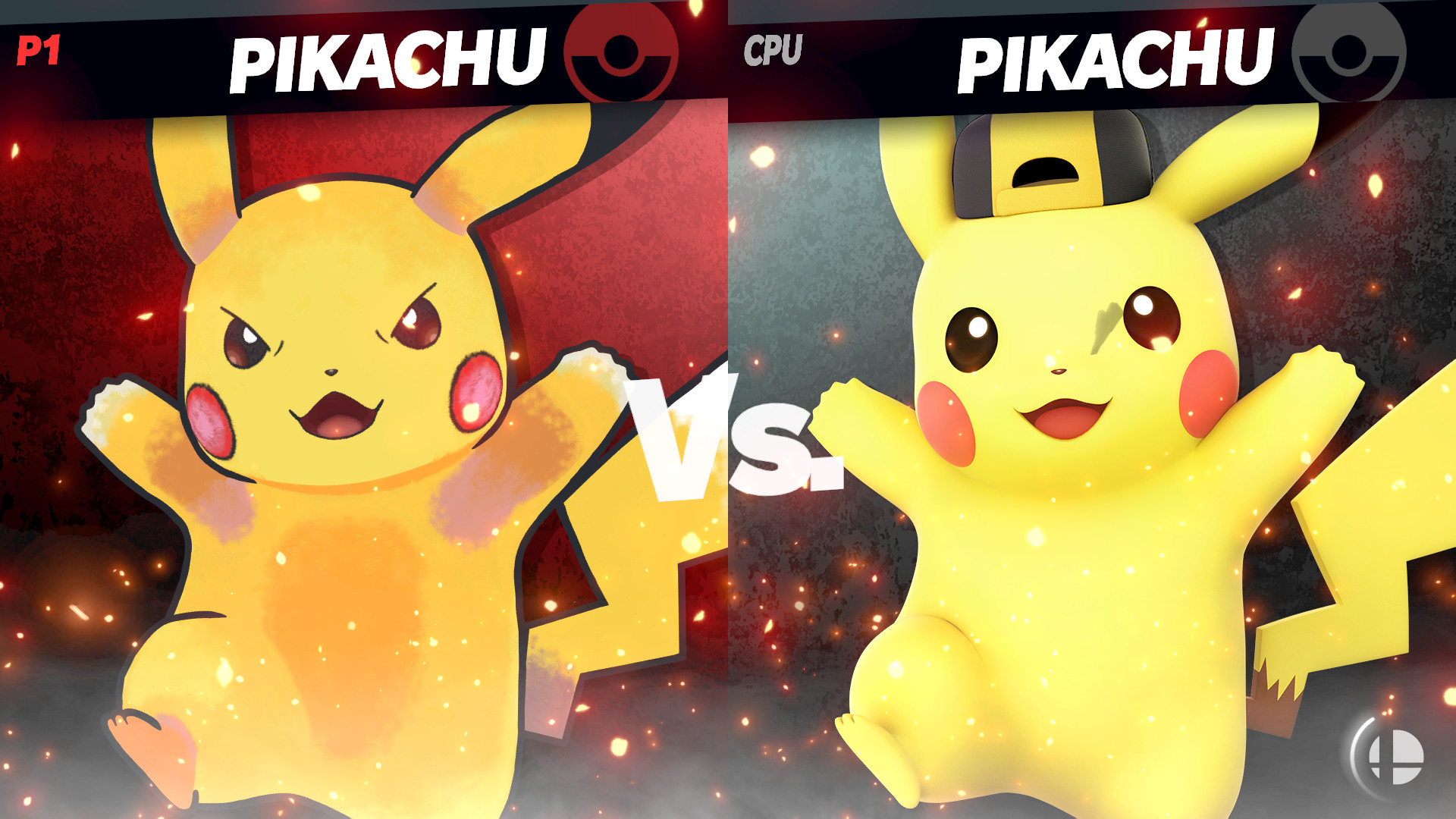 Ken Sugimori Inspired Pikachu Mod for Super Smash Bros. Ultimate | SSBU ...