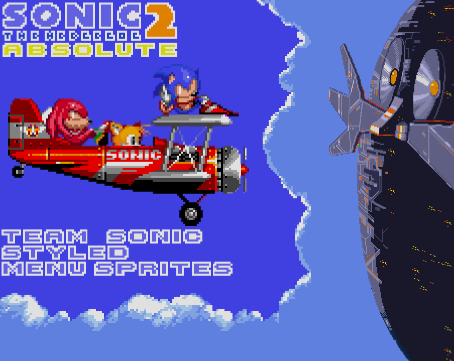 Team Sonic Styled Menu Sprites Mod for Sonic The Hedgehog 2 Absolute ...