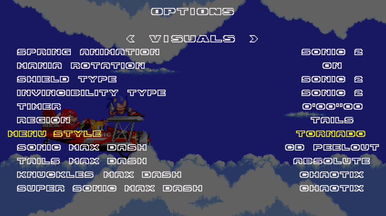 Team Sonic Styled Menu Sprites Mod for Sonic The Hedgehog 2 Absolute ...
