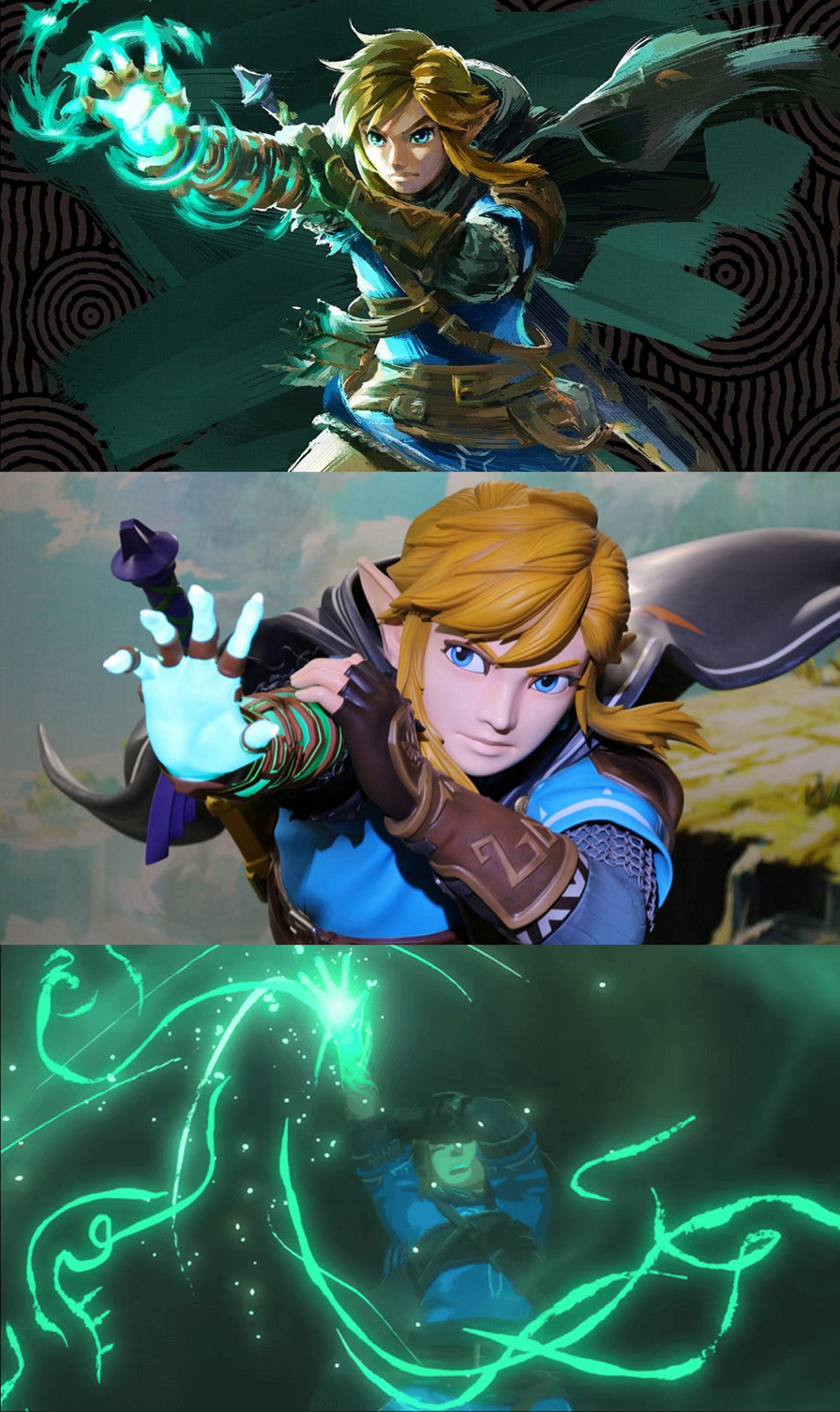 Promo Art Arm Mod for The Legend of Zelda: Tears of the Kingdom | TOTK Mods