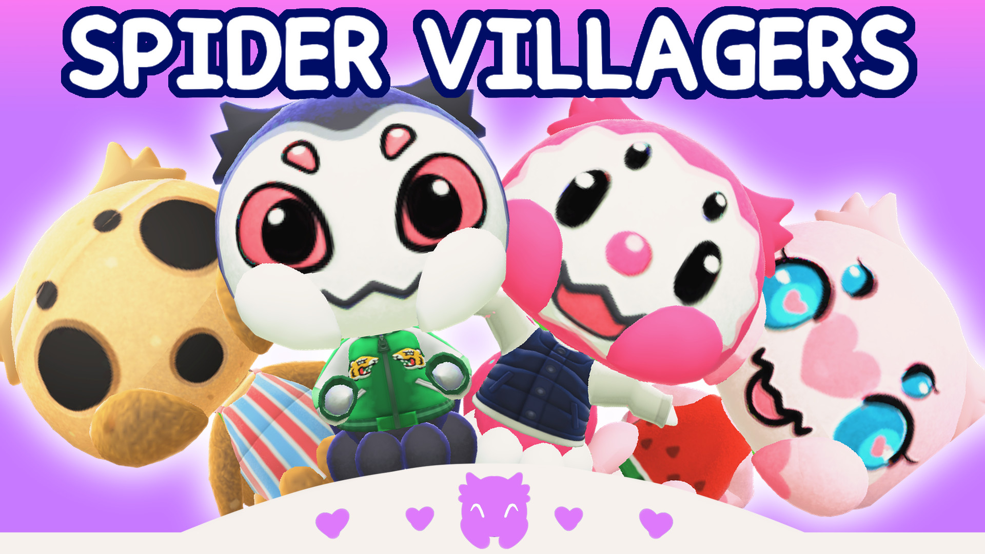 Spider Villagers Mod for Animal Crossing: New Horizons | ACNH Mods