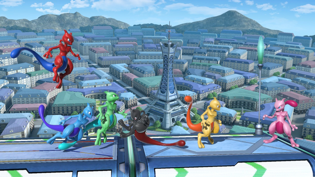 Mewtwo Recolor Pack Mod for Super Smash Bros. Ultimate | SSBU Mods