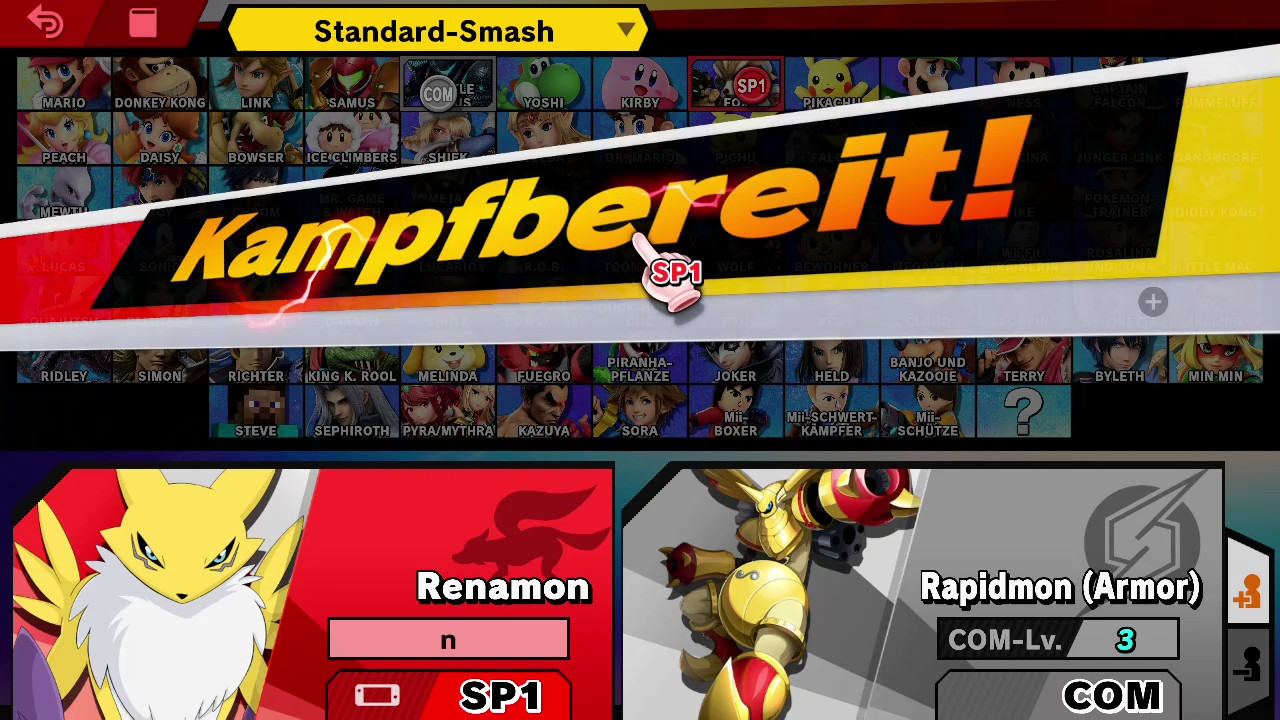 Digimon Tamers | Renamon Mod for Super Smash Bros. Ultimate | SSBU Mods
