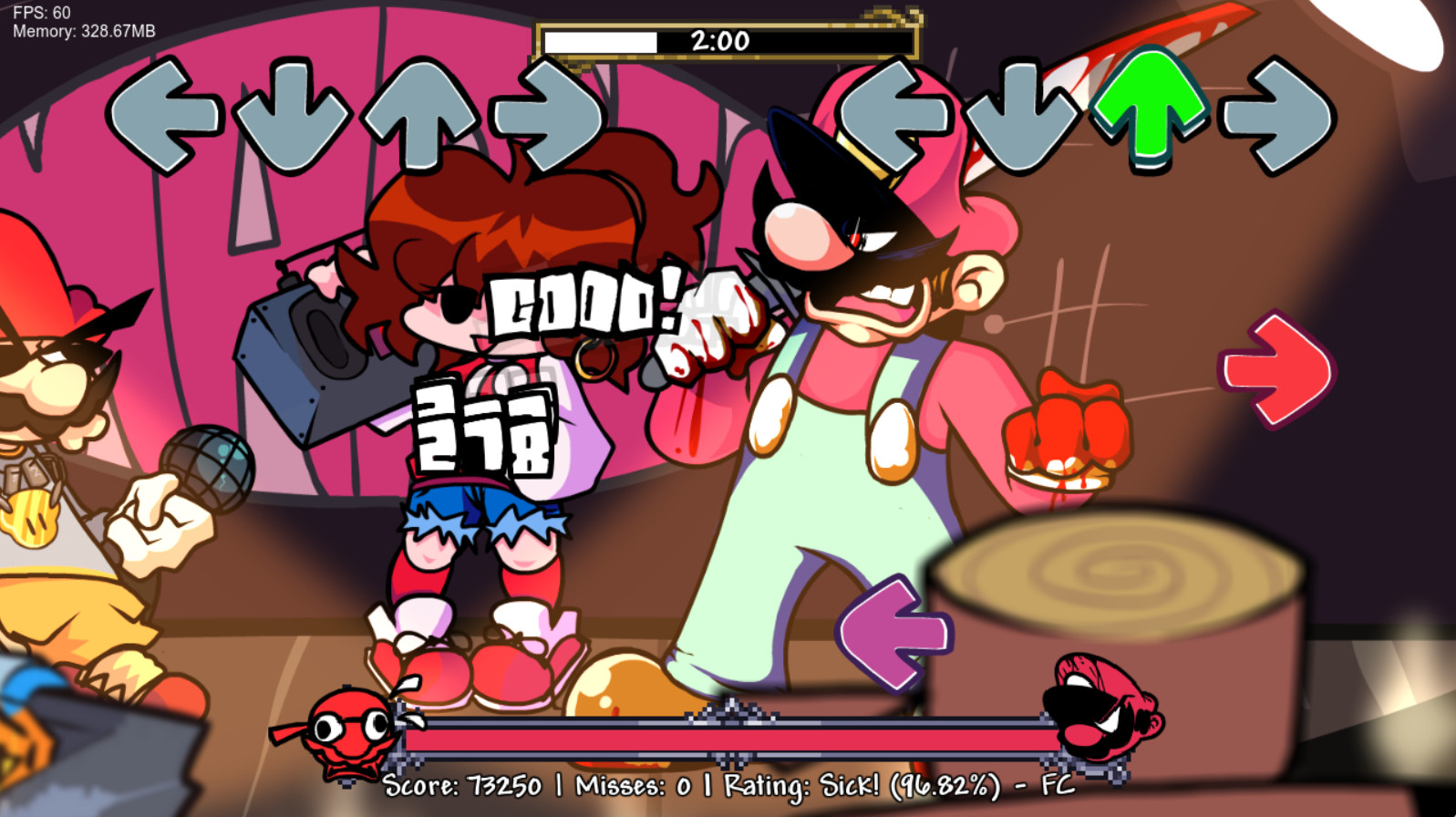 Mario Madness V2 playable pack (part 2) Mod for Friday Night Funkin ...