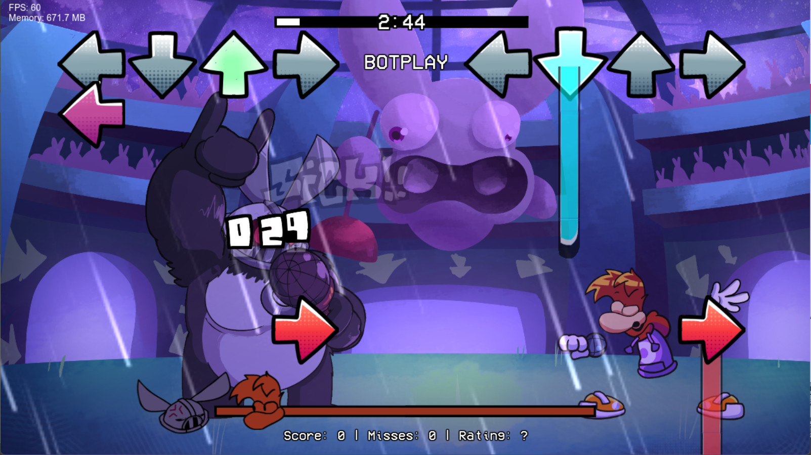 Rabbid Funkin DEMO Mod for Friday Night Funkin' | FNF Mods