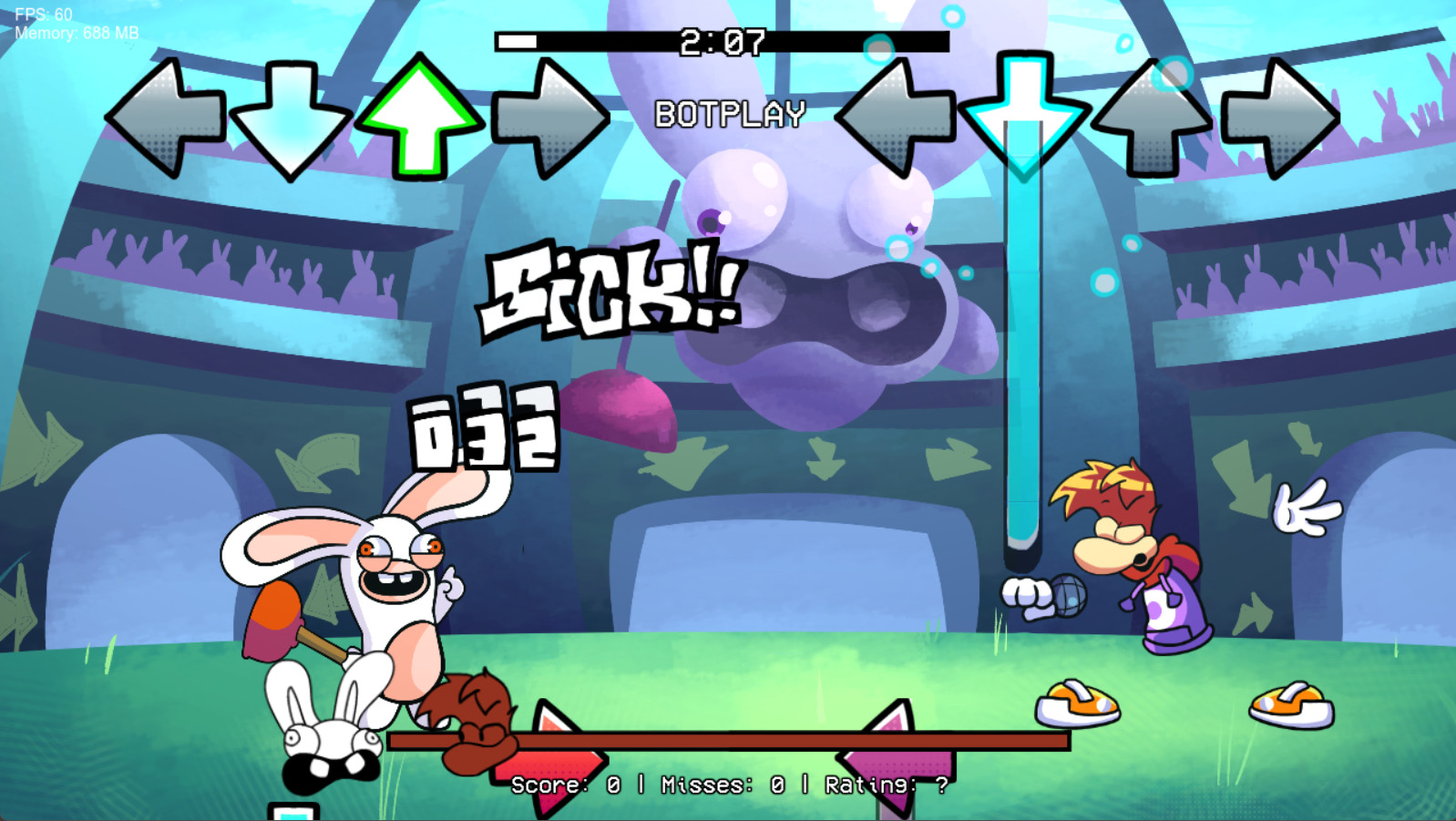 Rabbid Funkin DEMO Mod for Friday Night Funkin' | FNF Mods