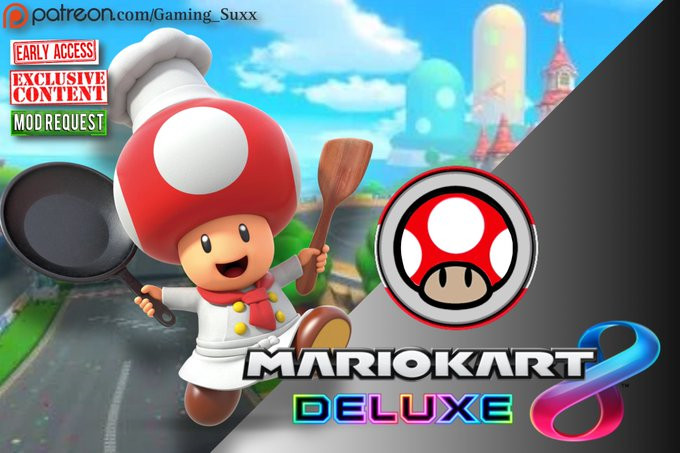 Chef Toad Mod for Mario Kart 8 Deluxe | MK8D Mods