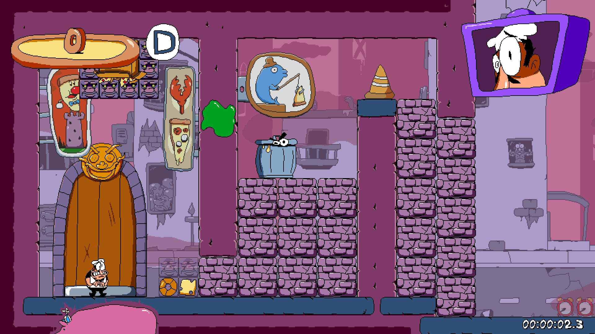 Ugly Tower Mod for Pizza Tower | PT Mods