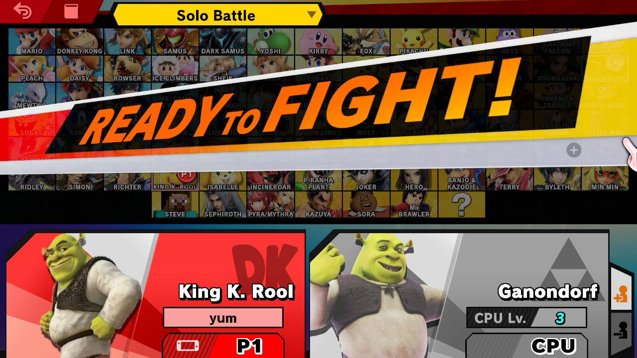Shrek Mod for Super Smash Bros. Ultimate | SSBU Mods