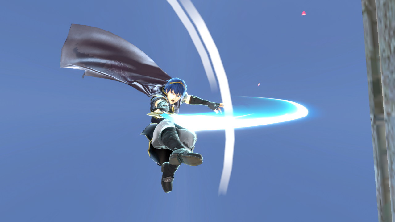 Black Melee Marth Mod for Super Smash Bros. Ultimate | SSBU Mods