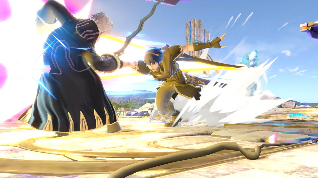 Black Melee Marth Mod for Super Smash Bros. Ultimate | SSBU Mods
