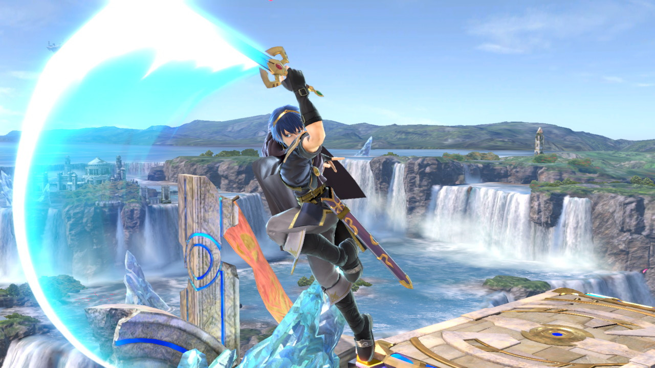 Black Melee Marth Mod for Super Smash Bros. Ultimate | SSBU Mods