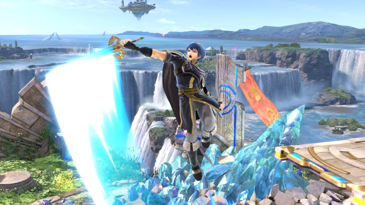 Black Melee Marth Mod for Super Smash Bros. Ultimate | SSBU Mods