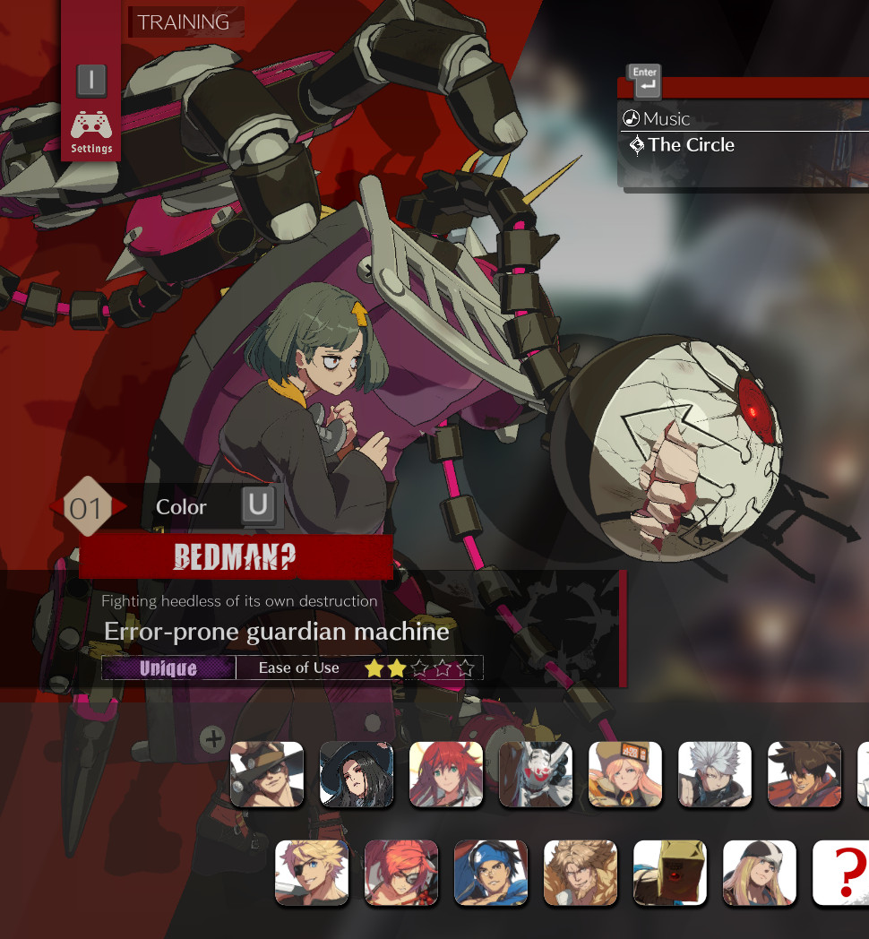 Bedman Cracked Smile Mod for GUILTY GEAR -STRIVE- | GGST Mods