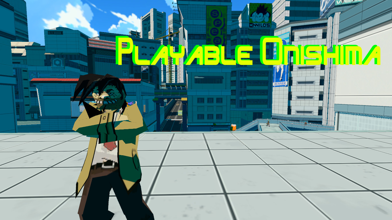 Captian Onishima (JSR) Mod for Bomb Rush Cyberfunk | BRC Mods