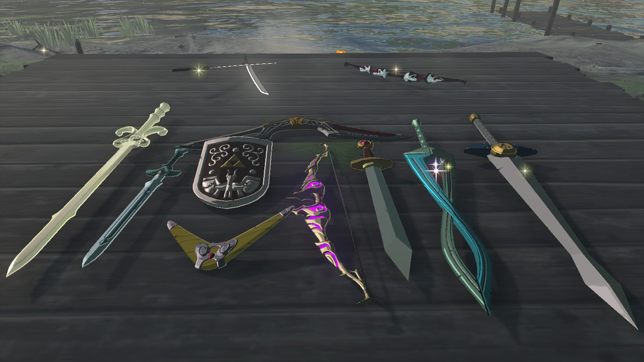 TotK Magic Amiibo Weapons Pack 1.2.1 Mod for The Legend of Zelda: Tears ...
