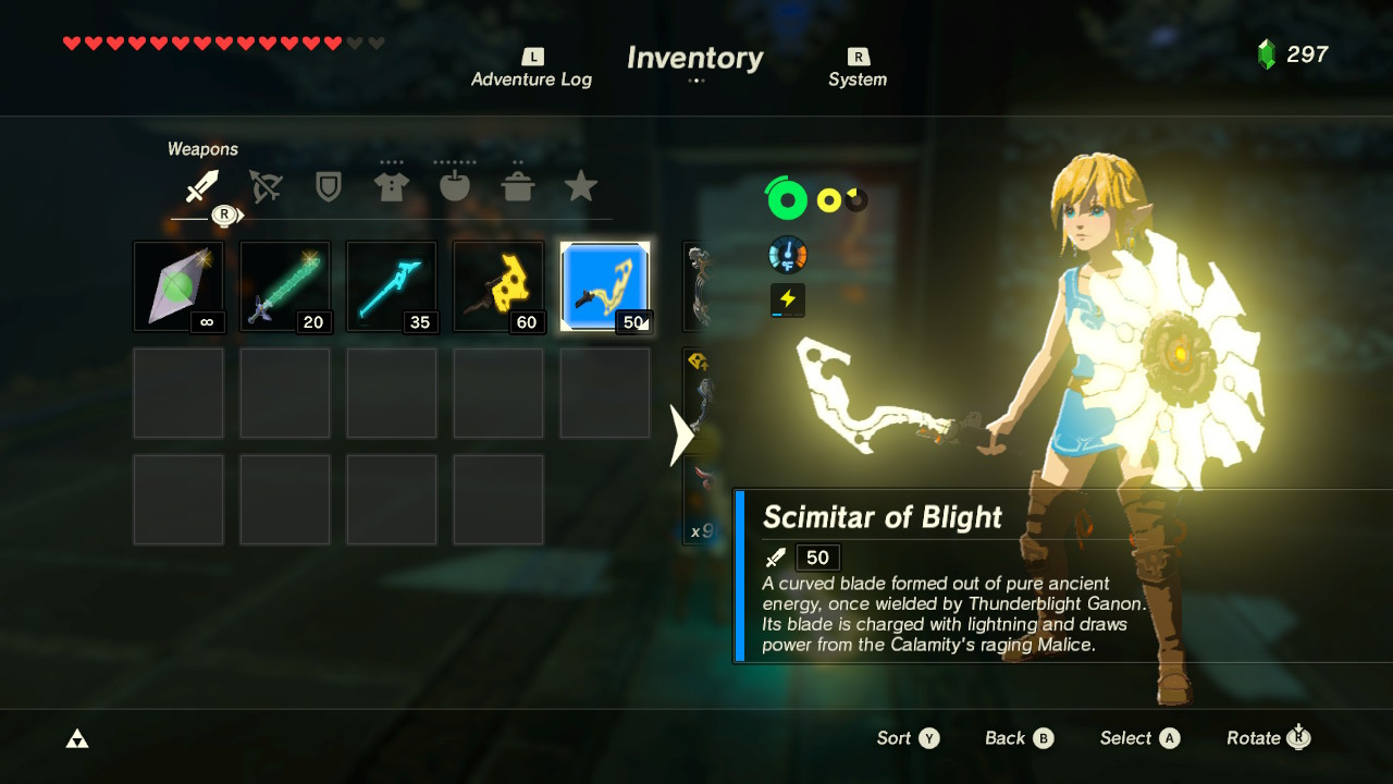 Weapons of Blight Mod for The Legend of Zelda: Breath of the Wild (Switch) | BotW Mods