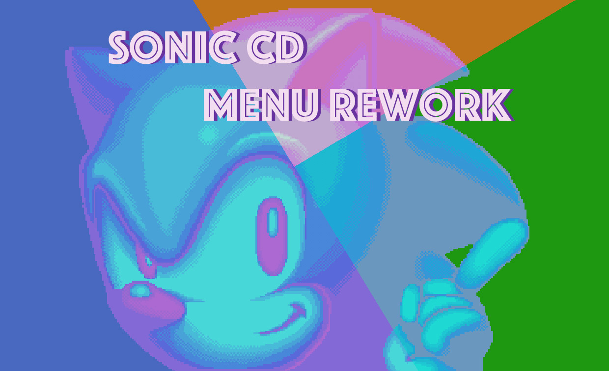 Menu rework for Sonic CD Mod for Sonic CD (2011) | SCD Mods