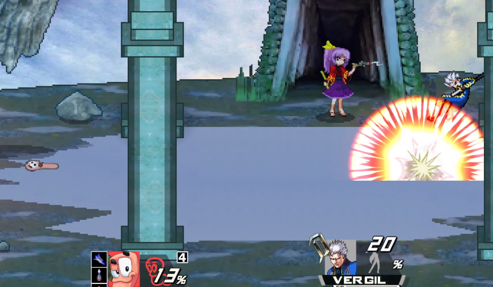 Boggy B (Worms) [CMC+ v8] Mod for Super Smash Bros. Crusade | SSBC Mods