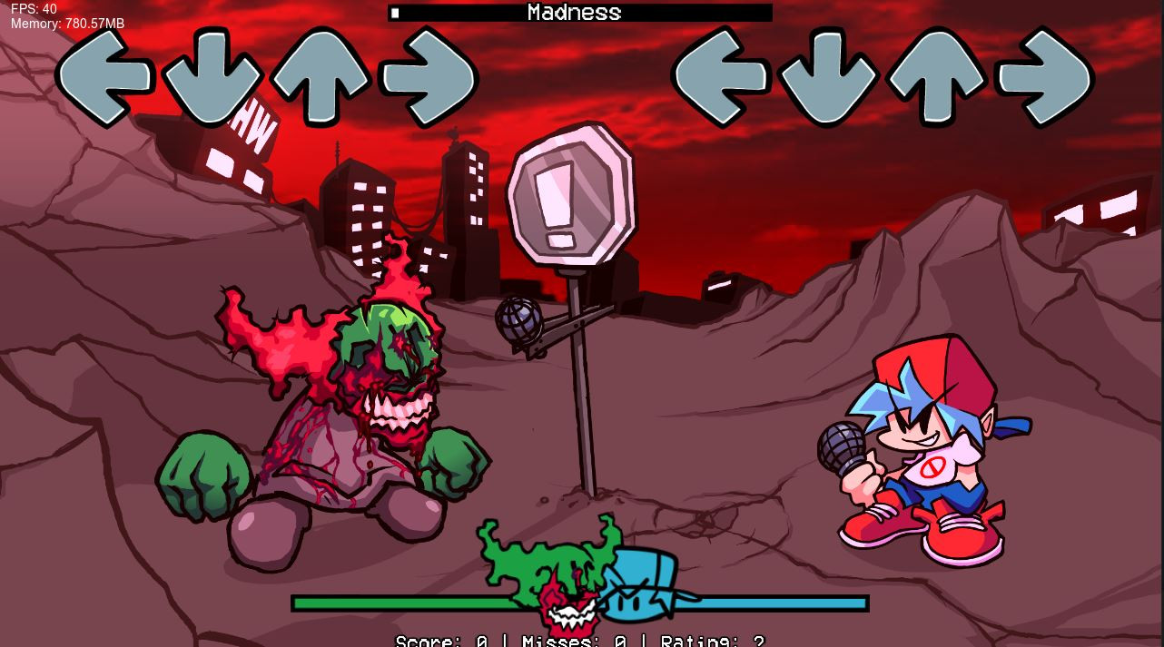 FNF One Shot: Vs.Tricky Madness Remix Mod for Friday Night Funkin' | FNF Mods