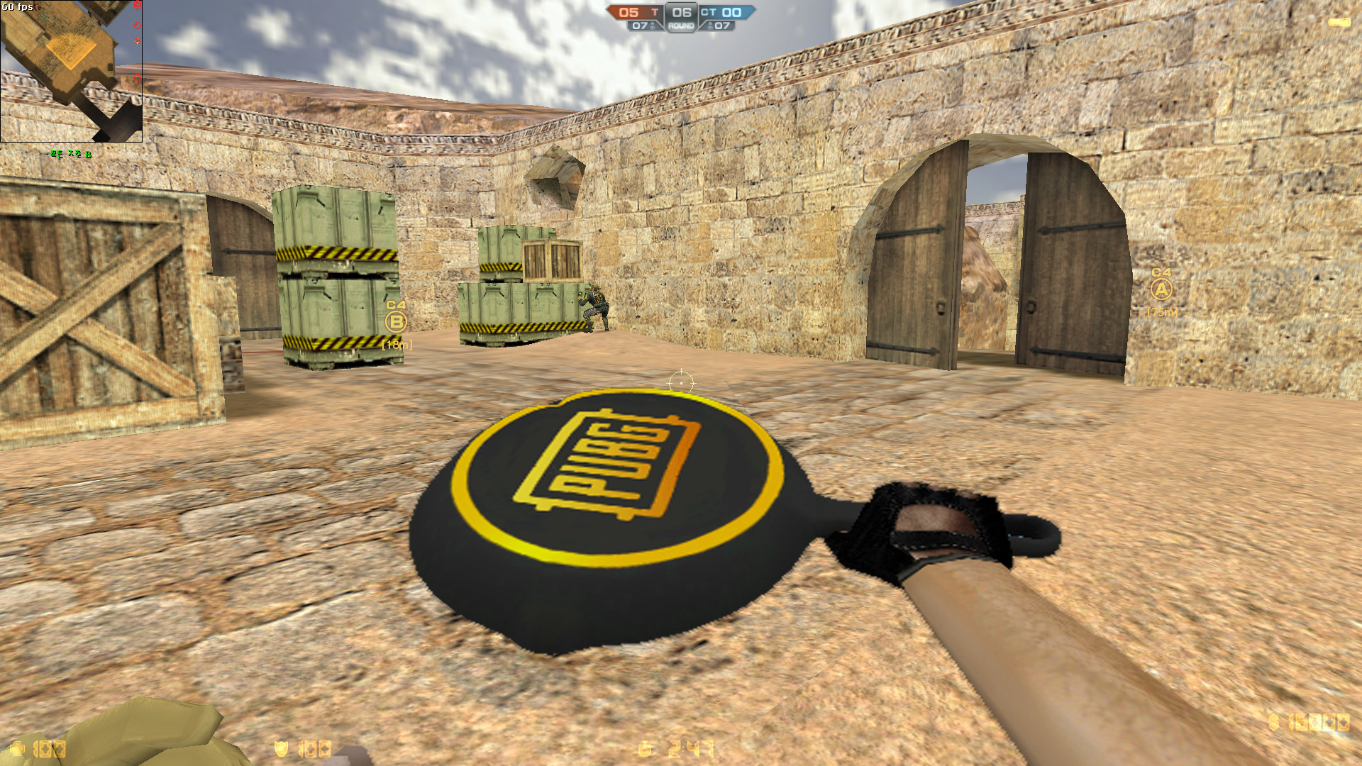 PUBG Pan Mod for Counter-Strike 1.6 | CS1.6 Mods