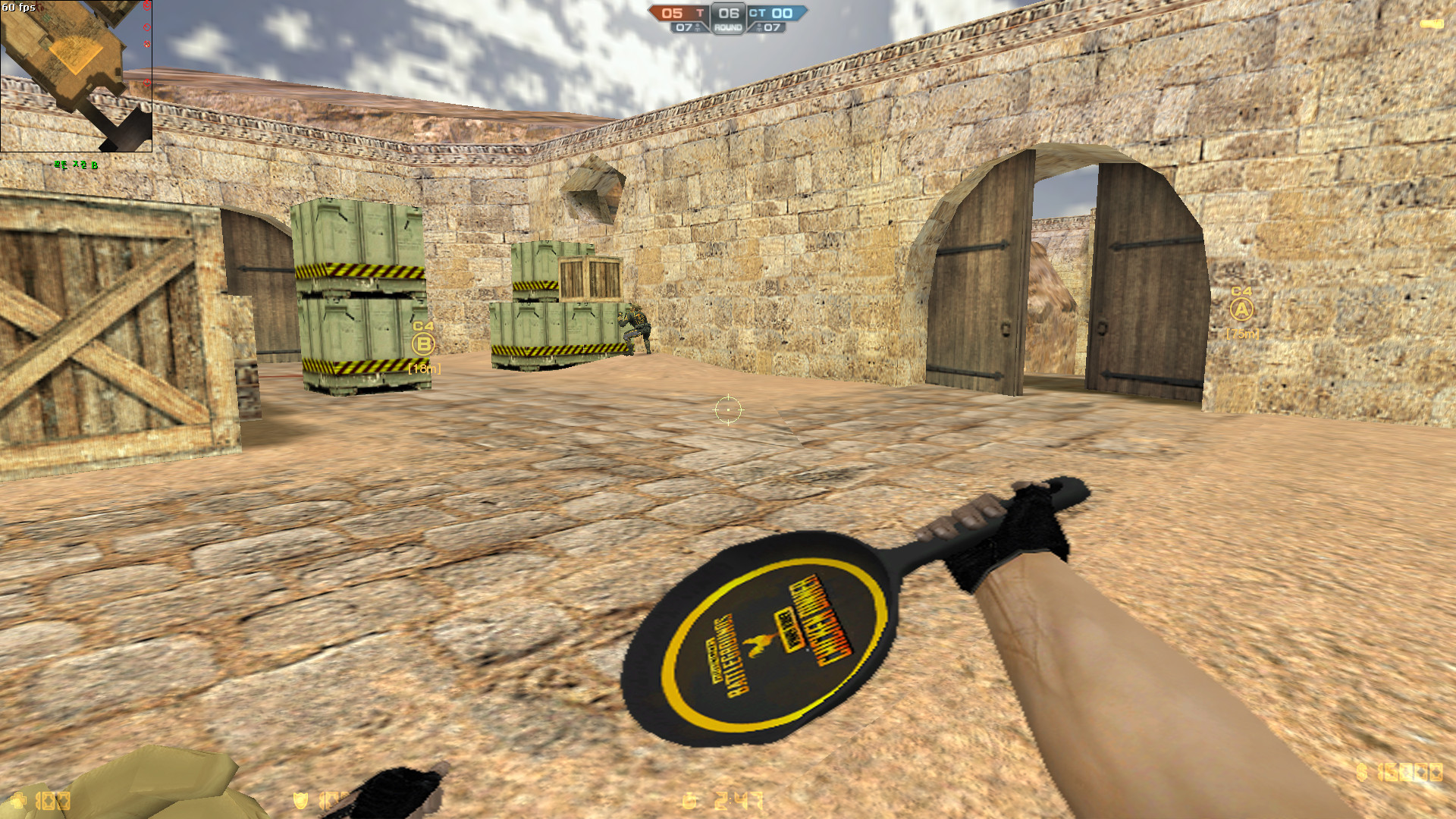 PUBG Pan Mod for Counter-Strike 1.6 | CS1.6 Mods