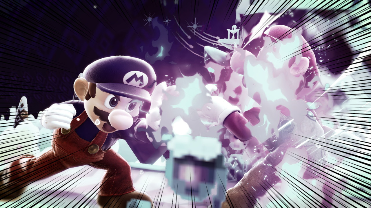 Blue Mario Recolor Pack Mod for Super Smash Bros. Ultimate | SSBU Mods