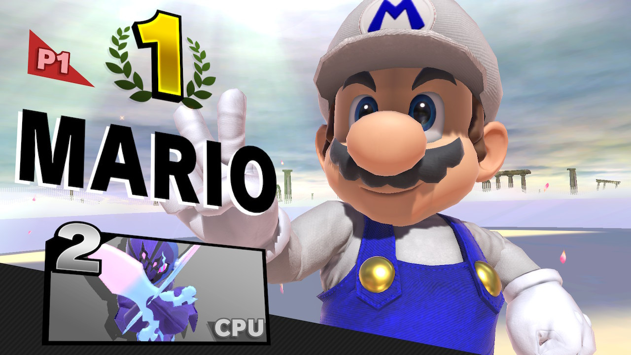 Blue Mario Recolor Pack Mod for Super Smash Bros. Ultimate | SSBU Mods