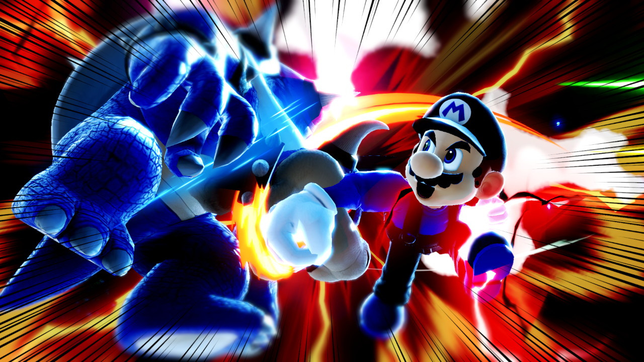 Blue Mario Recolor Pack Mod for Super Smash Bros. Ultimate | SSBU Mods