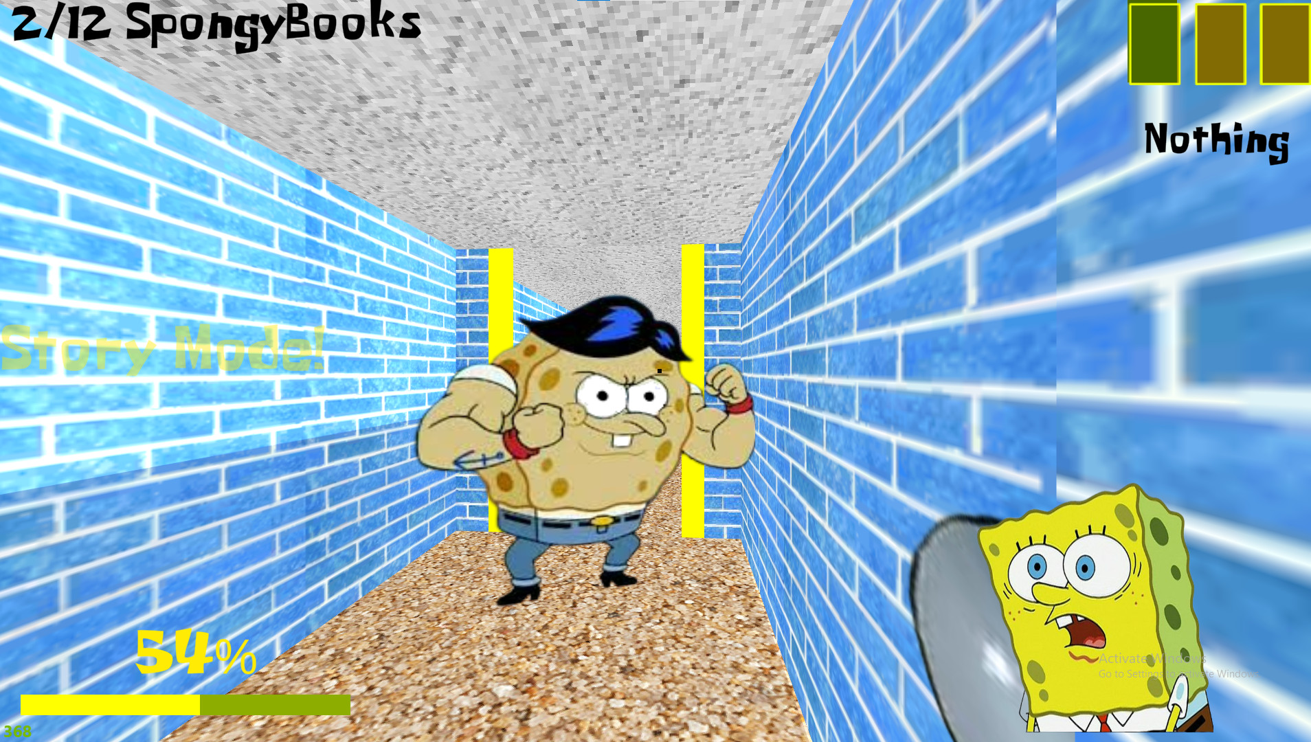 Spongebob's Basics (Remastered) Mod for Baldi's Basics | Baldi Mods