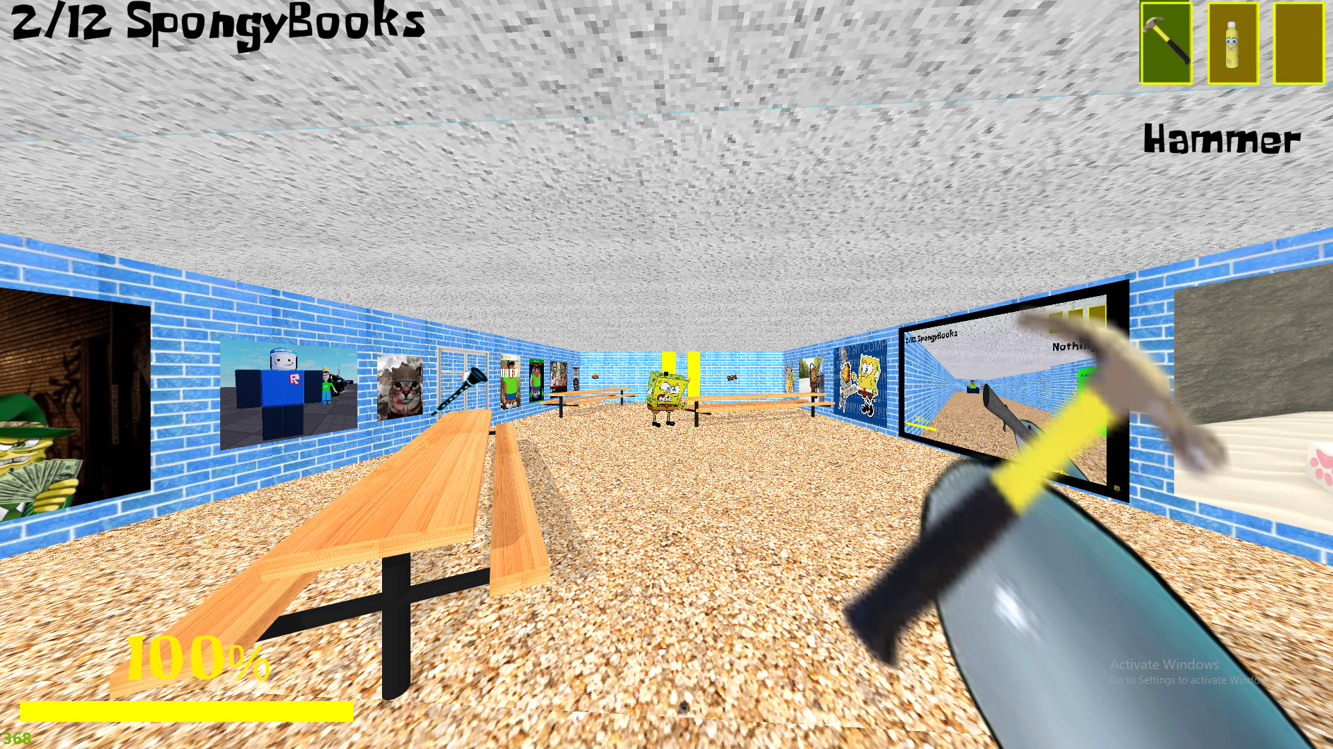 Spongebob's Basics (Remastered) Mod for Baldi's Basics | Baldi Mods