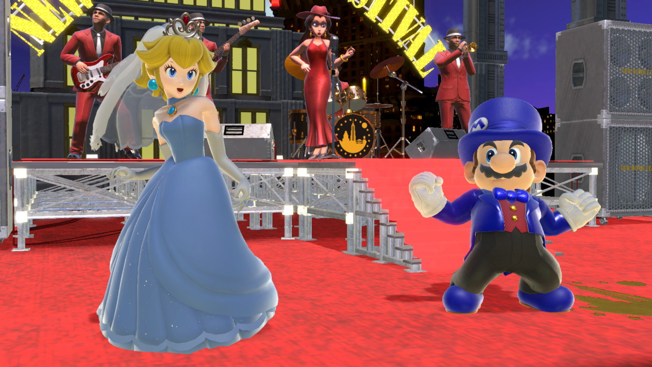 Blue Mario Recolor Pack Mod for Super Smash Bros. Ultimate | SSBU Mods