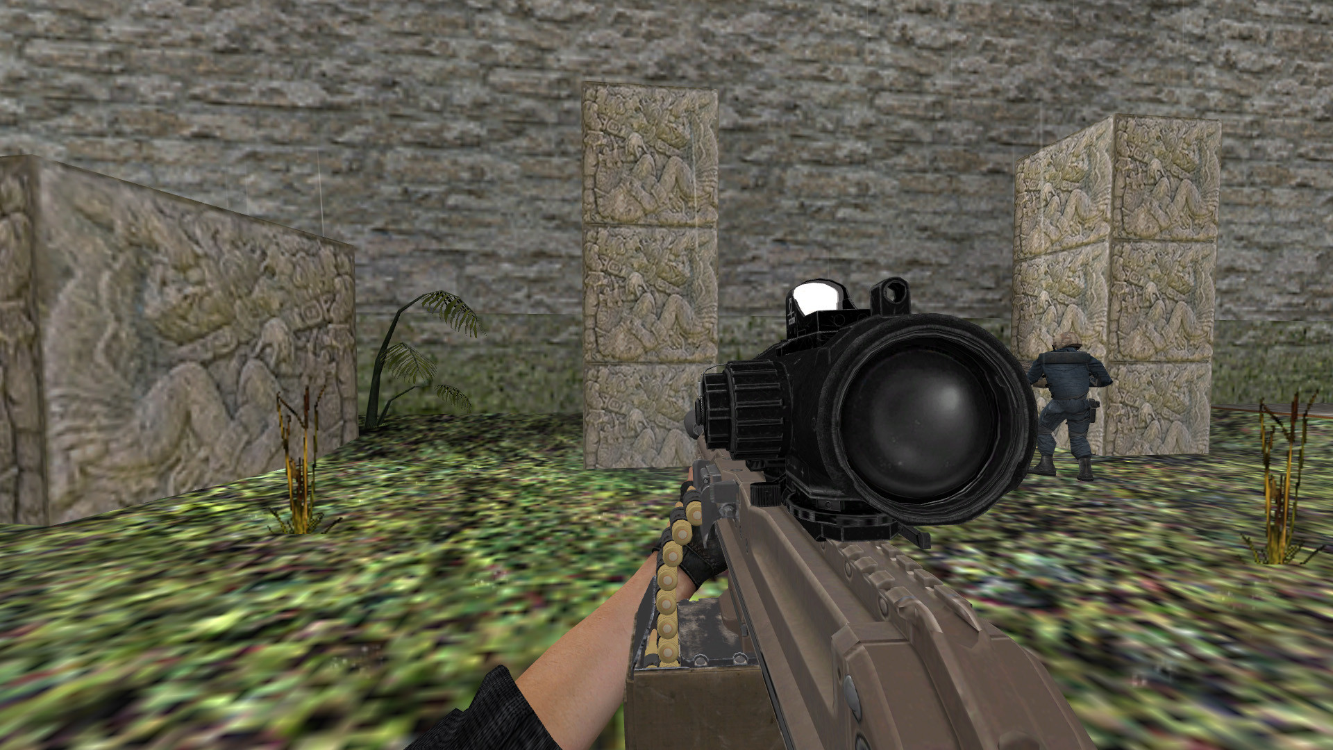 SIG LMG-6.8 XM250 Light machine gun Mod for Counter-Strike 1.6 | CS1.6 Mods