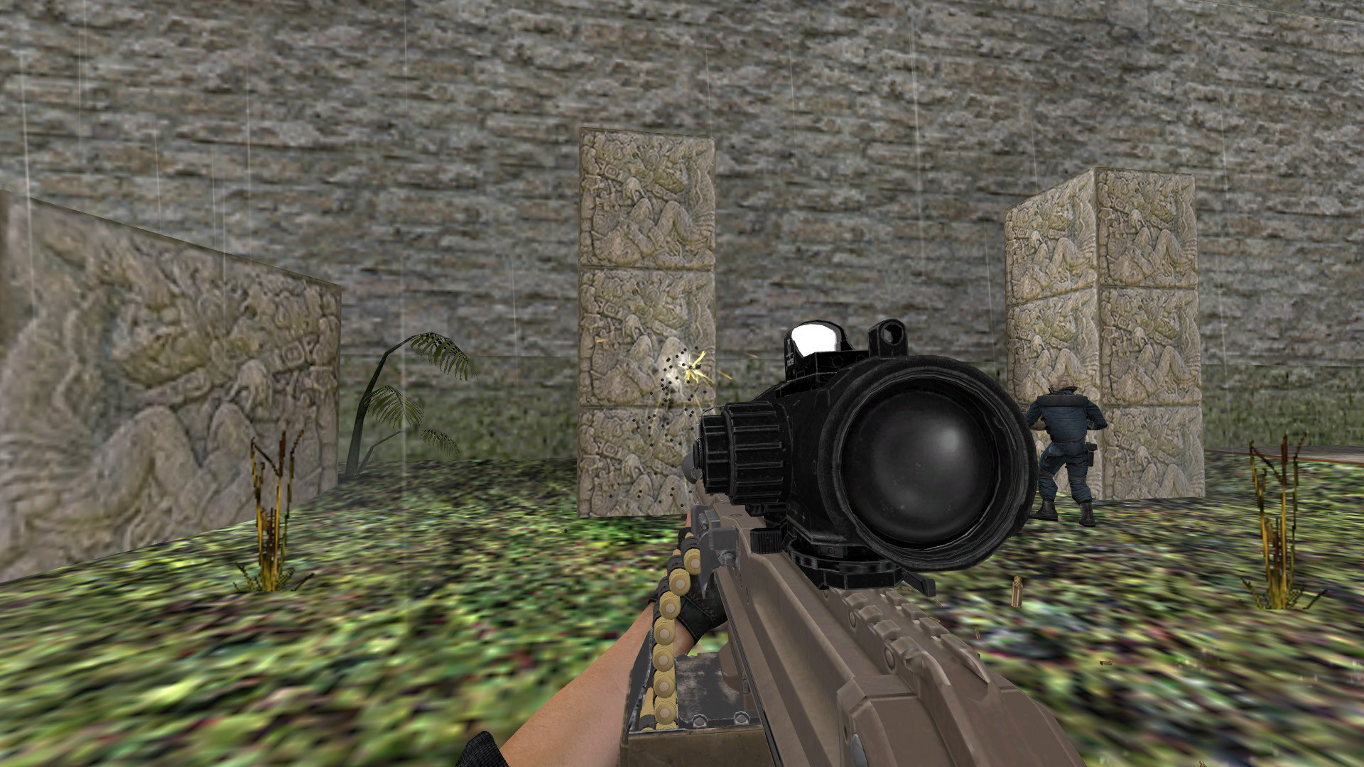 SIG LMG-6.8 XM250 Light machine gun Mod for Counter-Strike 1.6 | CS1.6 Mods