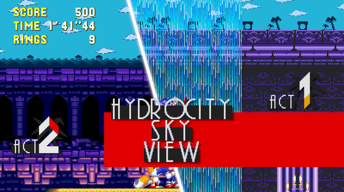 Hydrocity Sky View Mod for Sonic 3 A.I.R. | S3AIR Mods